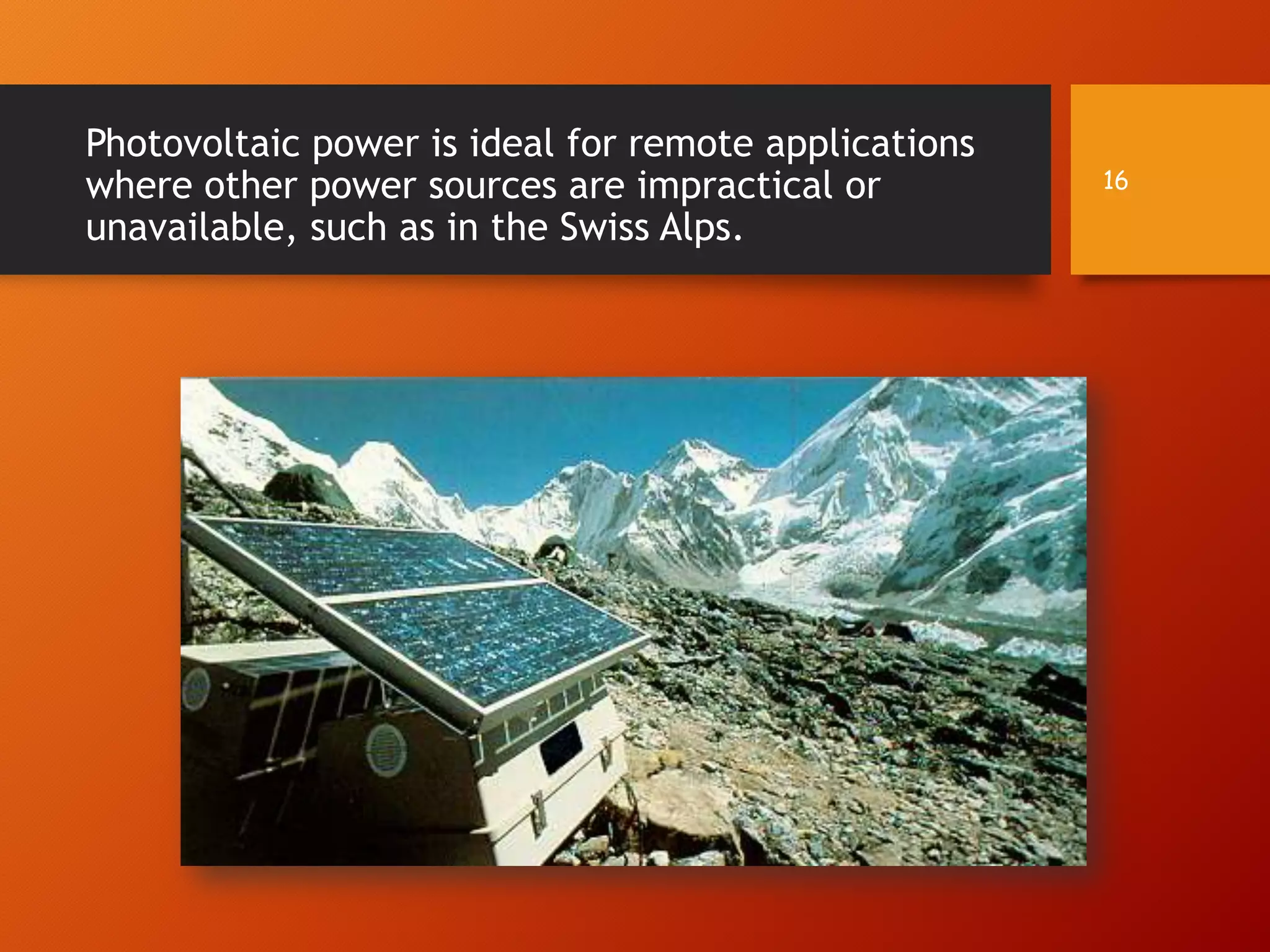 Photo-voltaic cells (Introduction, application, uses) | PPTX