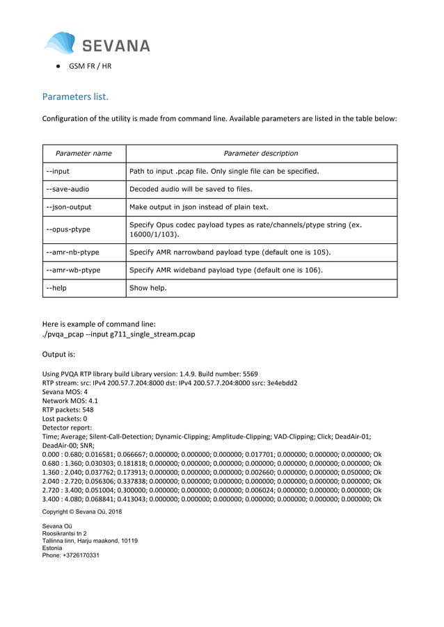 PVQA PCAP Analyzer | PDF