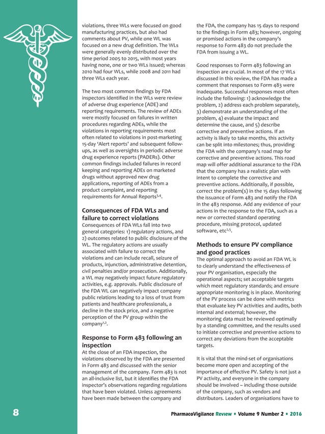 What to Learn from US FDA Warning Letters and Their Impact on ...