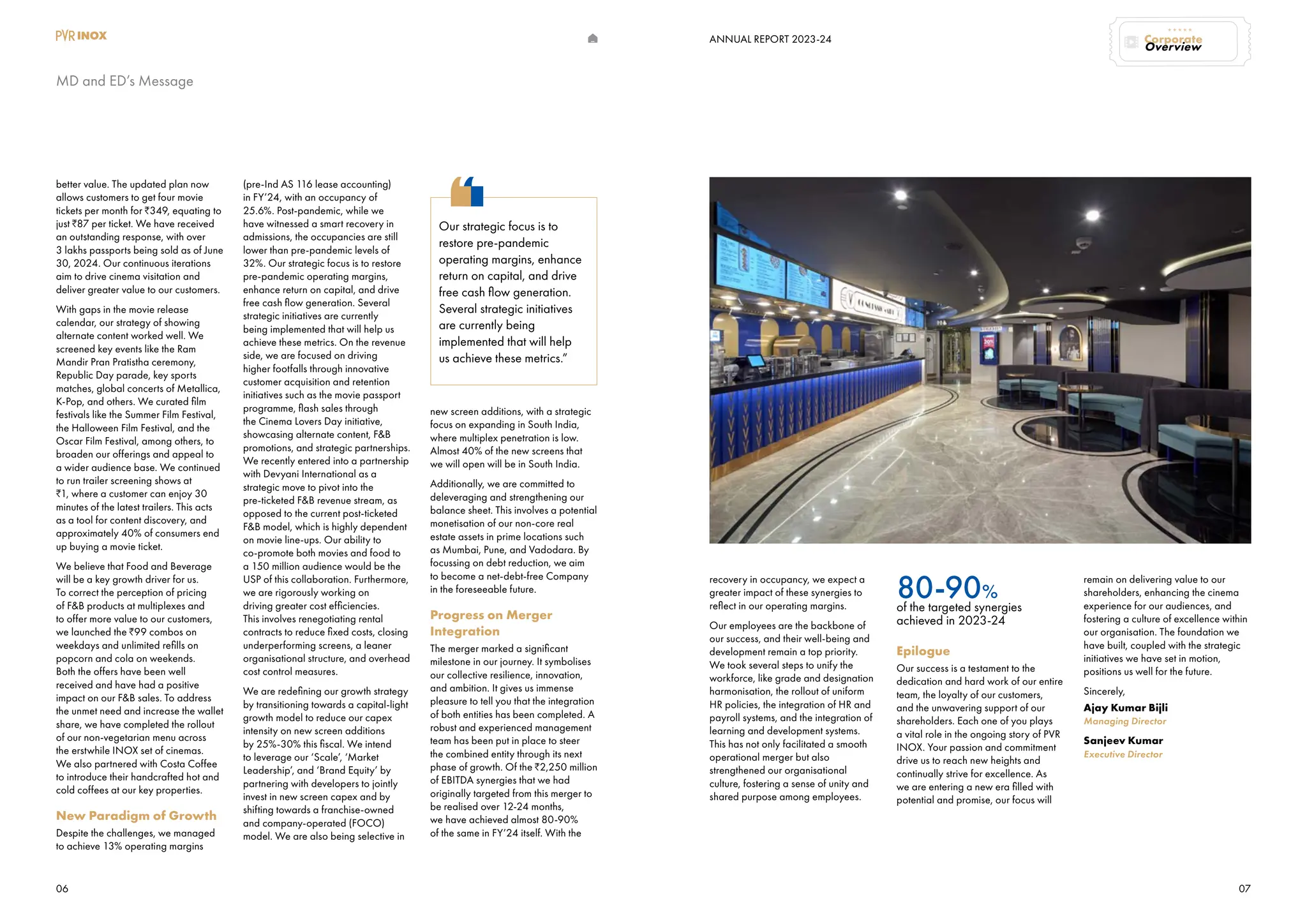 pvr cinemas india annual report 2024.pdf