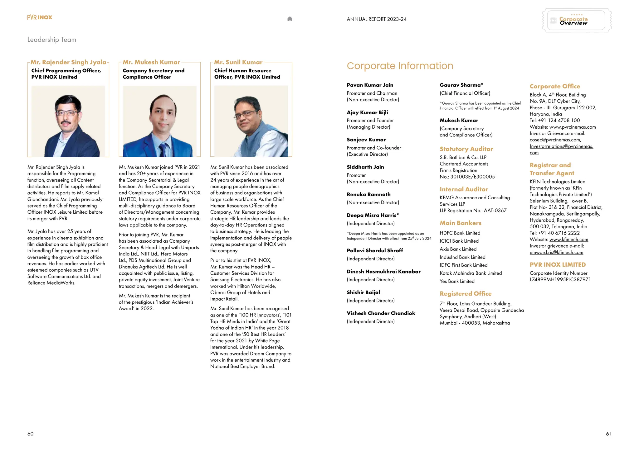 pvr cinemas india annual report 2024.pdf