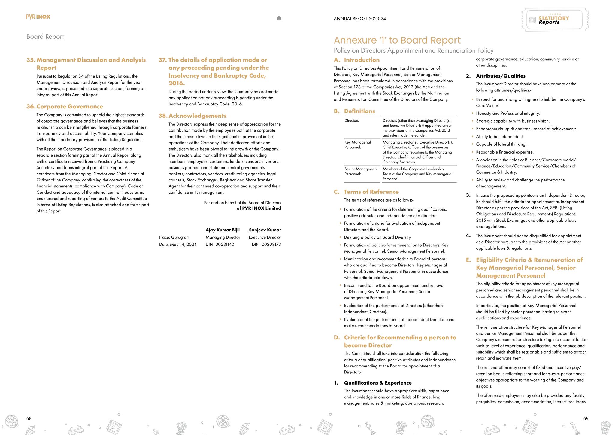 pvr cinemas india annual report 2024.pdf