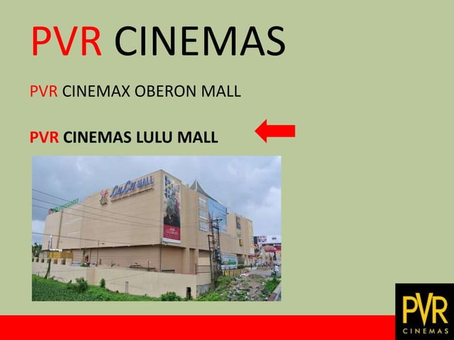 PVR cinemax Architectural Case study By Akash thottarath | PPTX