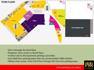 PVR cinemax Architectural Case study By Akash thottarath | PPTX
