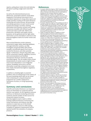 Preparing for a New Time in Medical Literature Monitoring | PDF