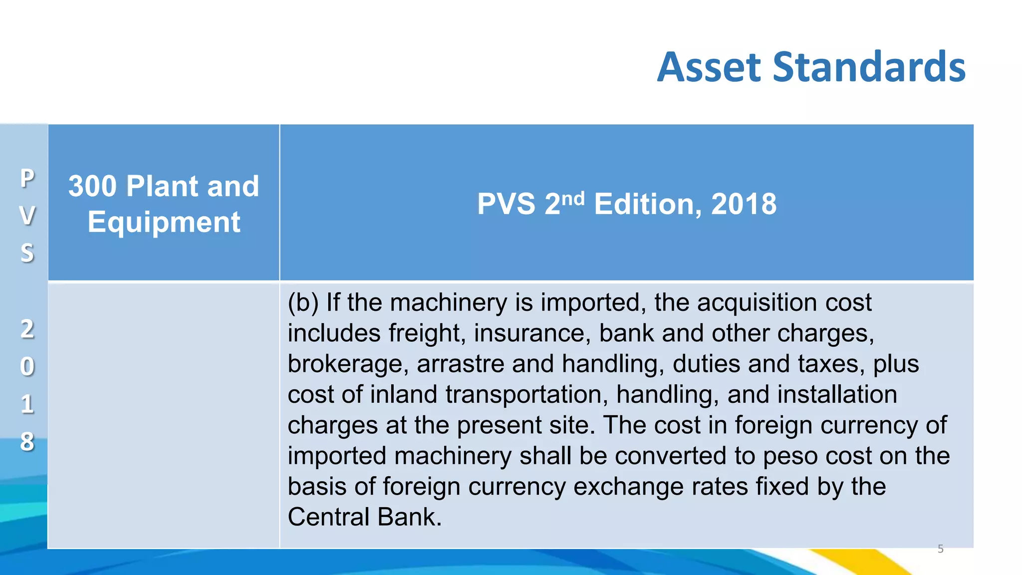 PVS-2 Plant, Machinery and Equipment.pptx