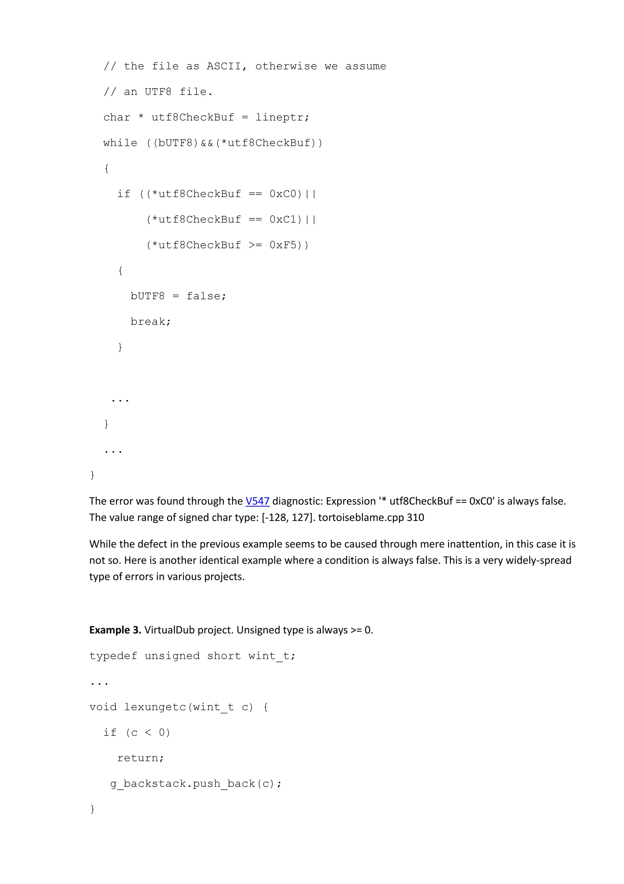 PVS-Studio advertisement - static analysis of C/C++ code | PDF