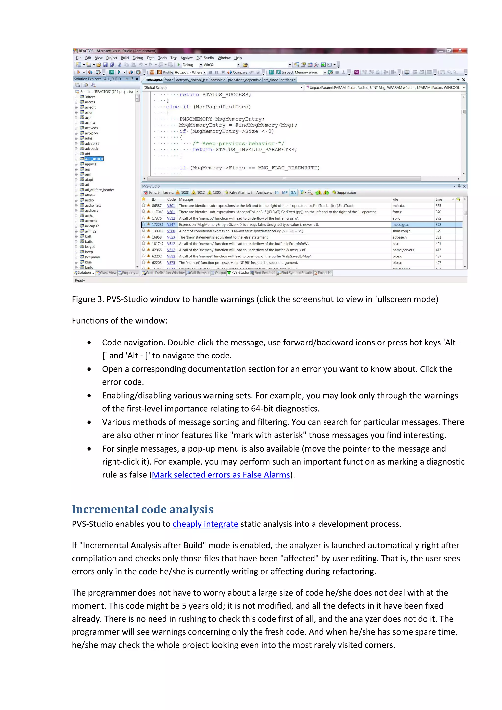 PVS-Studio advertisement - static analysis of C/C++ code | PDF