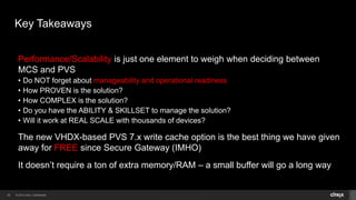 PVS and MCS Webinar - Technical Deep Dive | PPTX