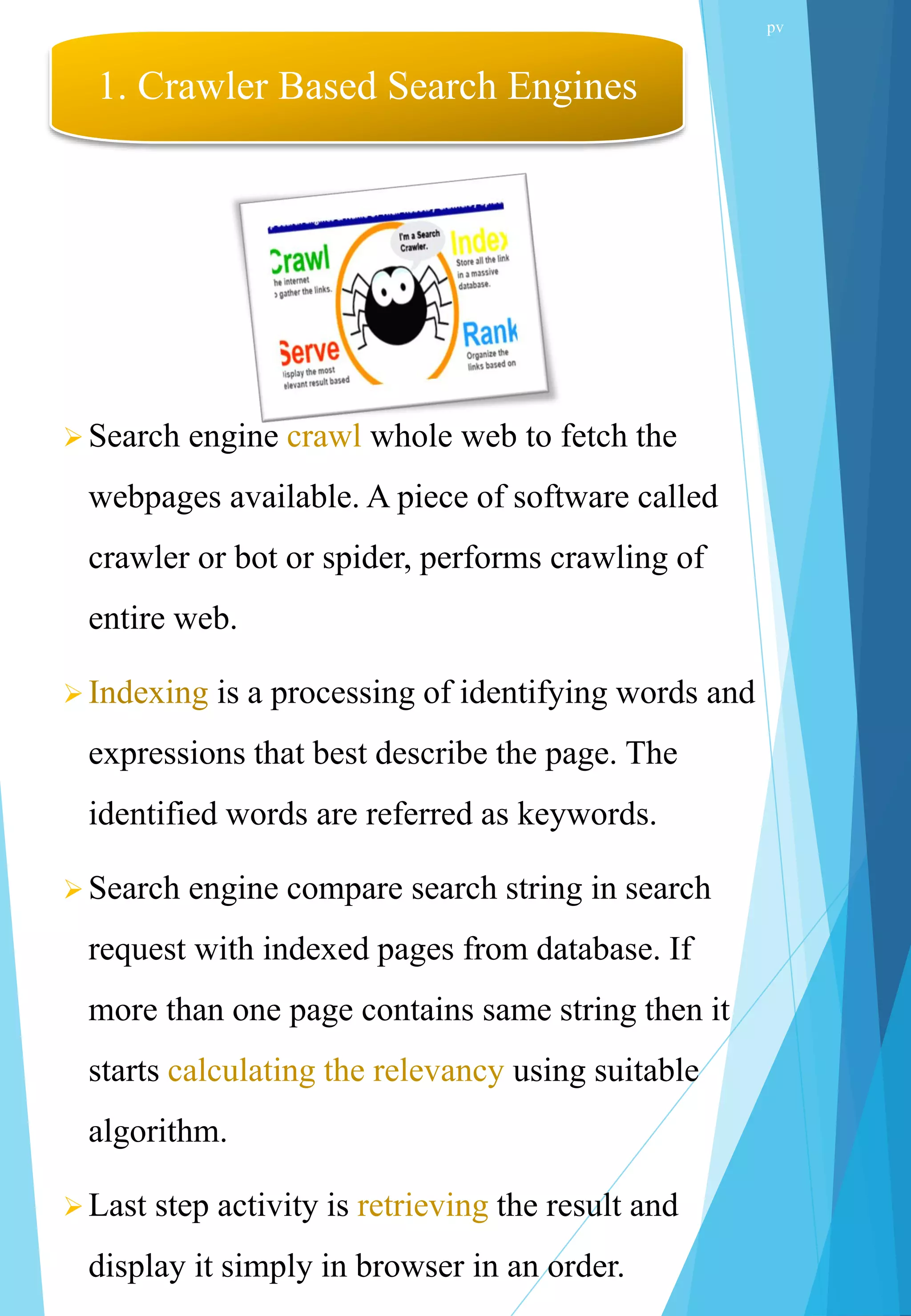 Search engine by Praveen Verma | PDF
