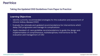 Taking the Updated CKD Guidelines From Paper to Practice | PPT