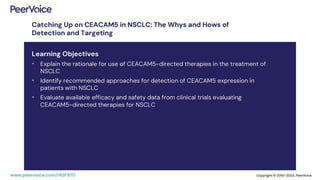 Catching Up on CEACAM5 in NSCLC: The Whys and Hows of Detection and ...