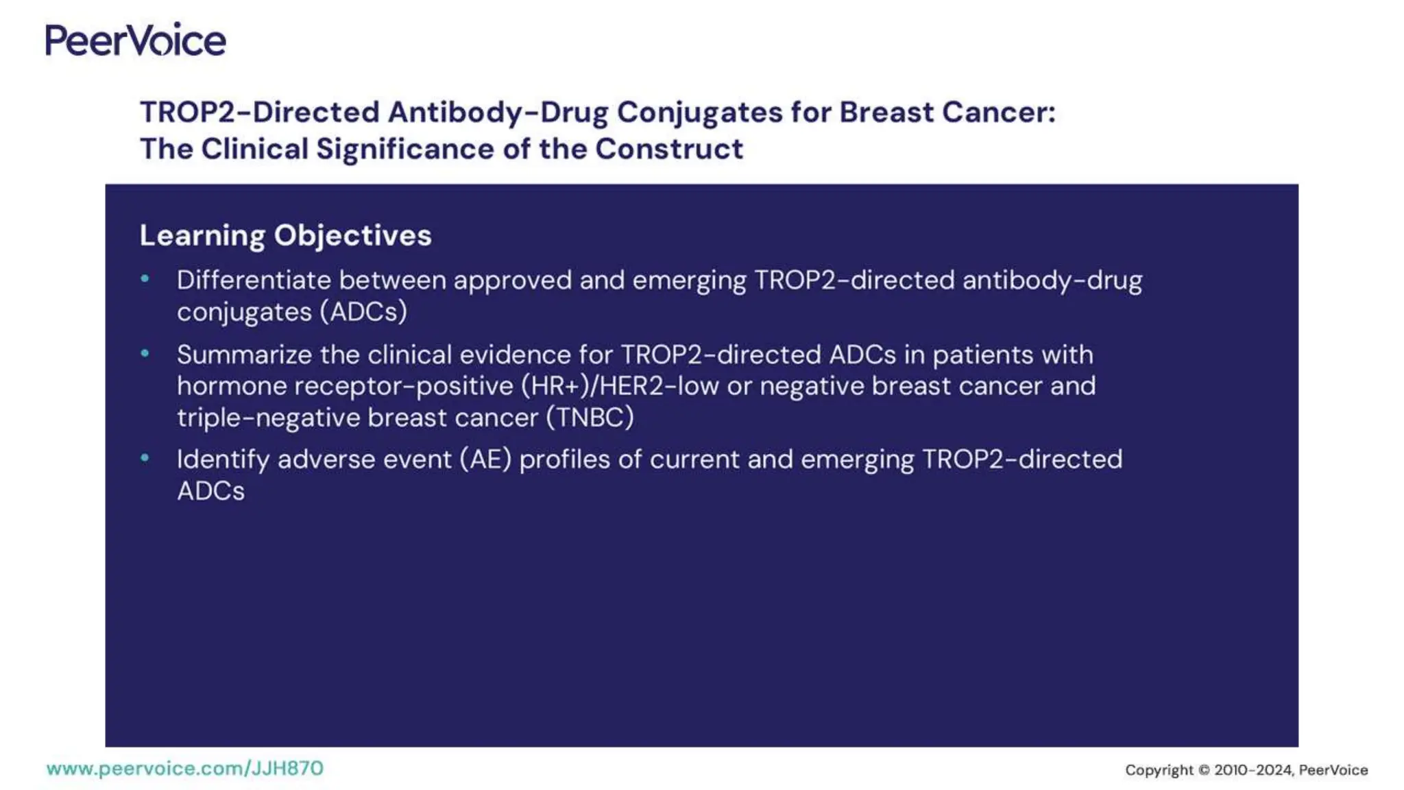 TROP2-Directed Antibody-Drug Conjugates for Breast Cancer: The Clinical ...