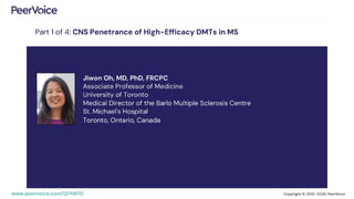 Navigating the High-Efficacy DMT Landscape in MS: Integrating New Data ...