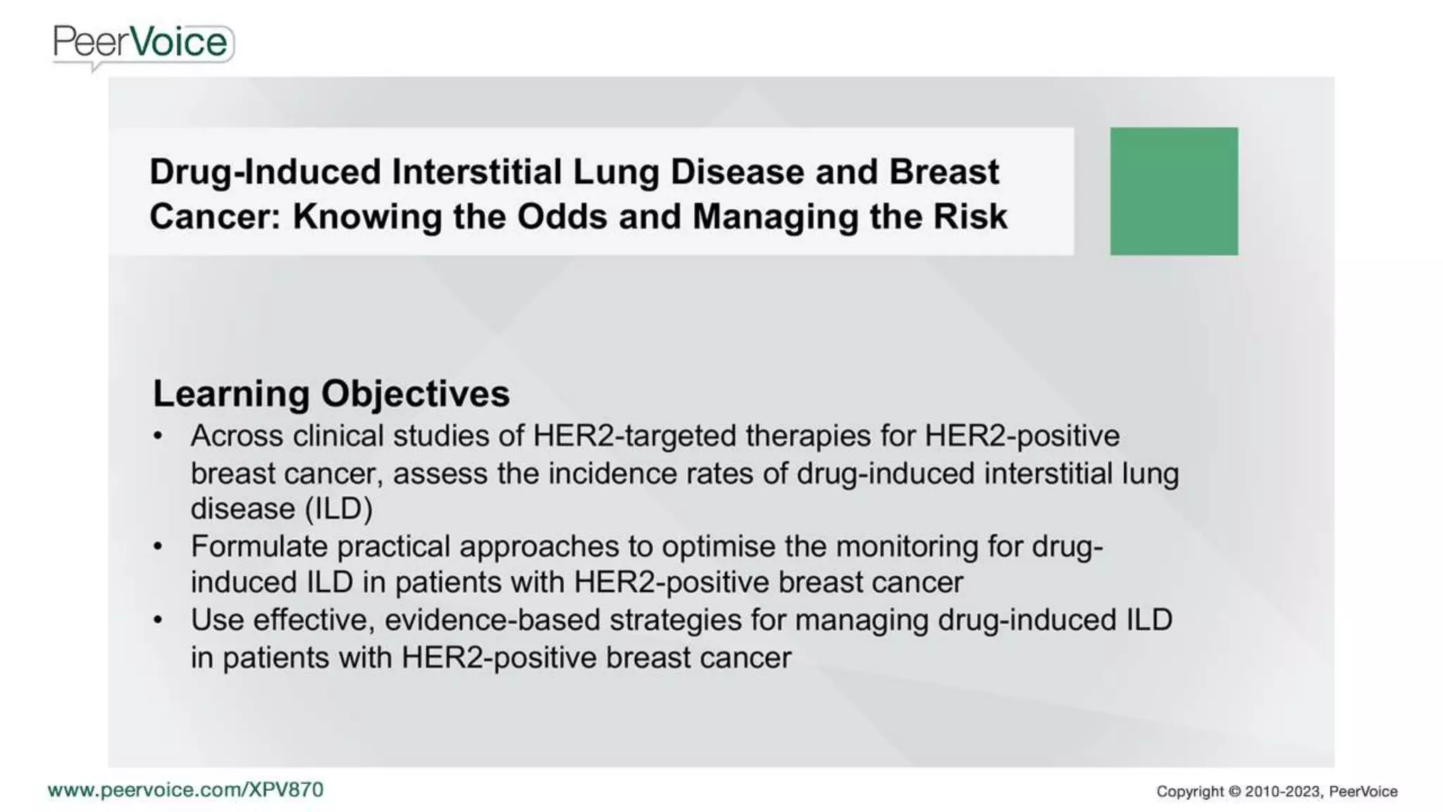 Drug-Induced Interstitial Lung Disease and Breast Cancer: Knowing the ...