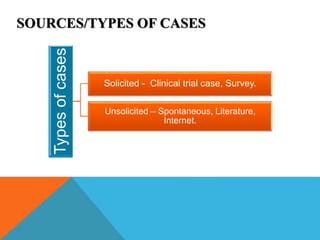 Pharmacovigilance- an overview | PPTX