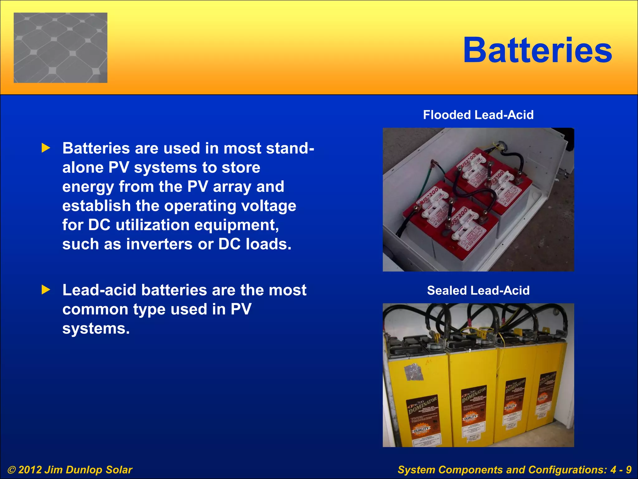 Pv solar plant components | PDF