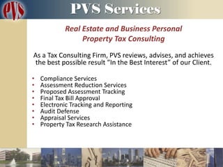 PVS Overview | PDF | Real Estate Industry | Industries
