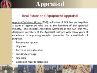 PVS Overview | PDF | Real Estate Industry | Industries