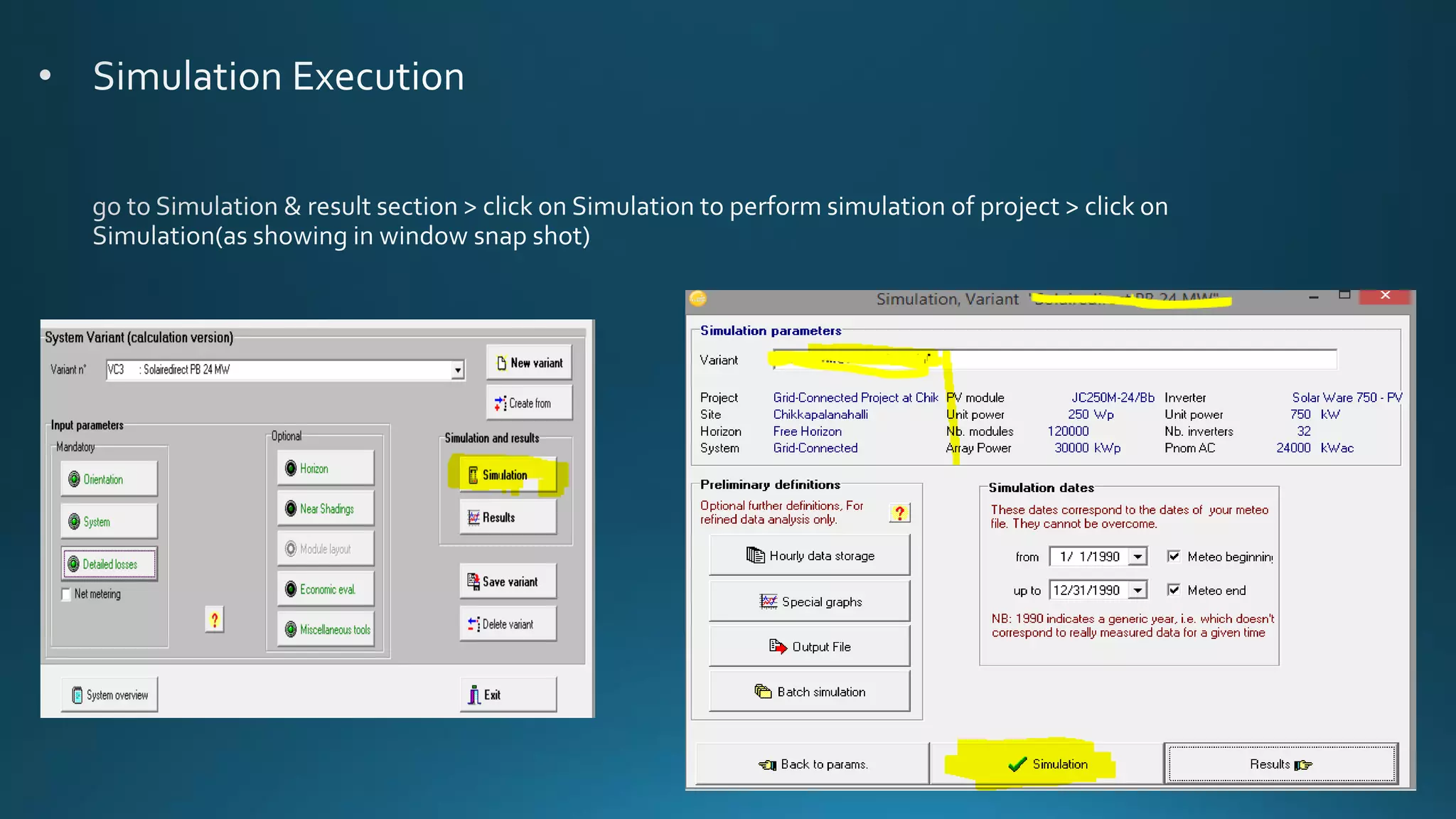 Steps to simulate grid connected solar pv project through PVSyst ...