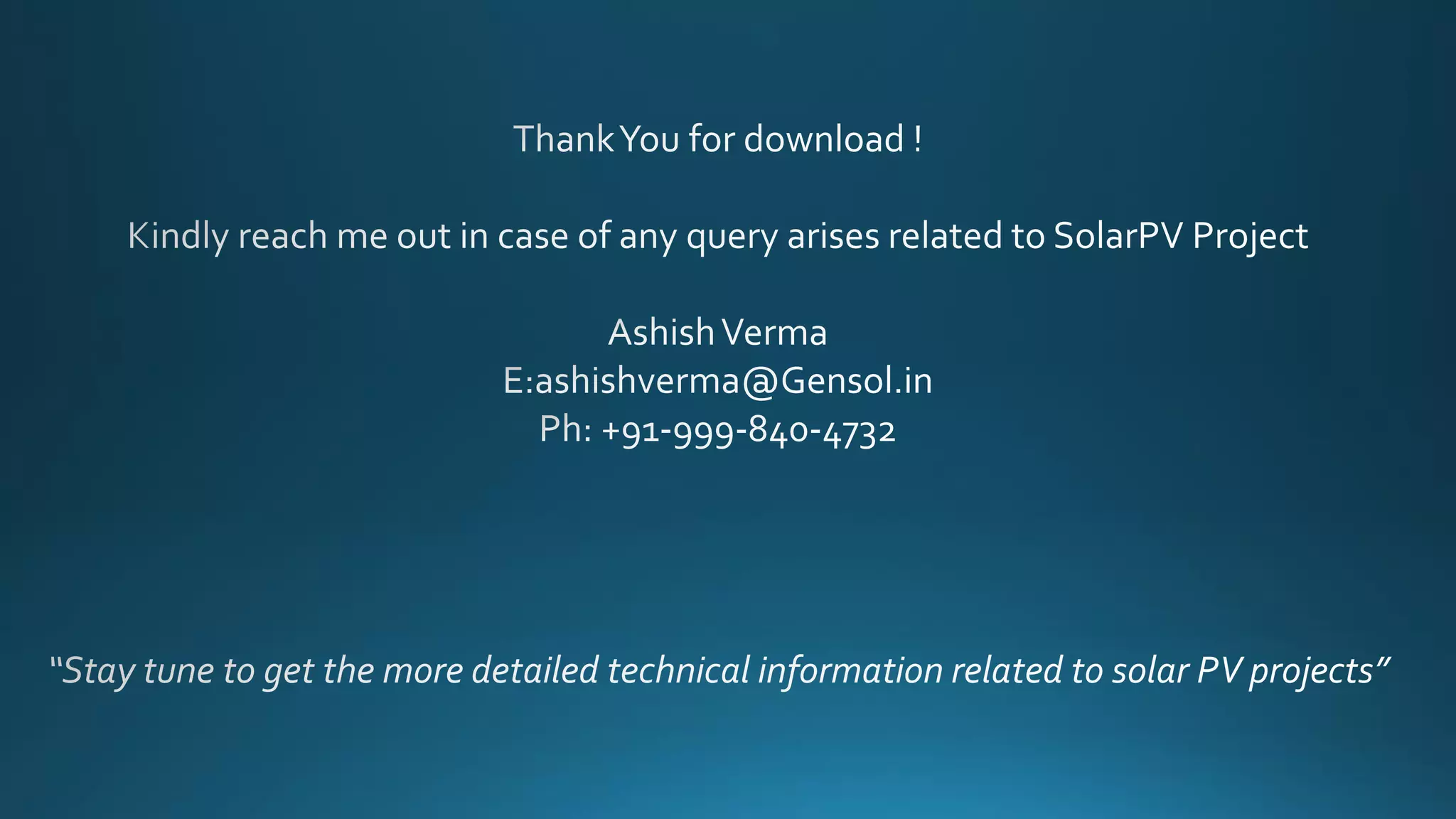 Steps to simulate grid connected solar pv project through PVSyst Software | PDF