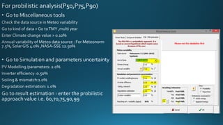 Steps to simulate grid connected solar pv project through PVSyst ...