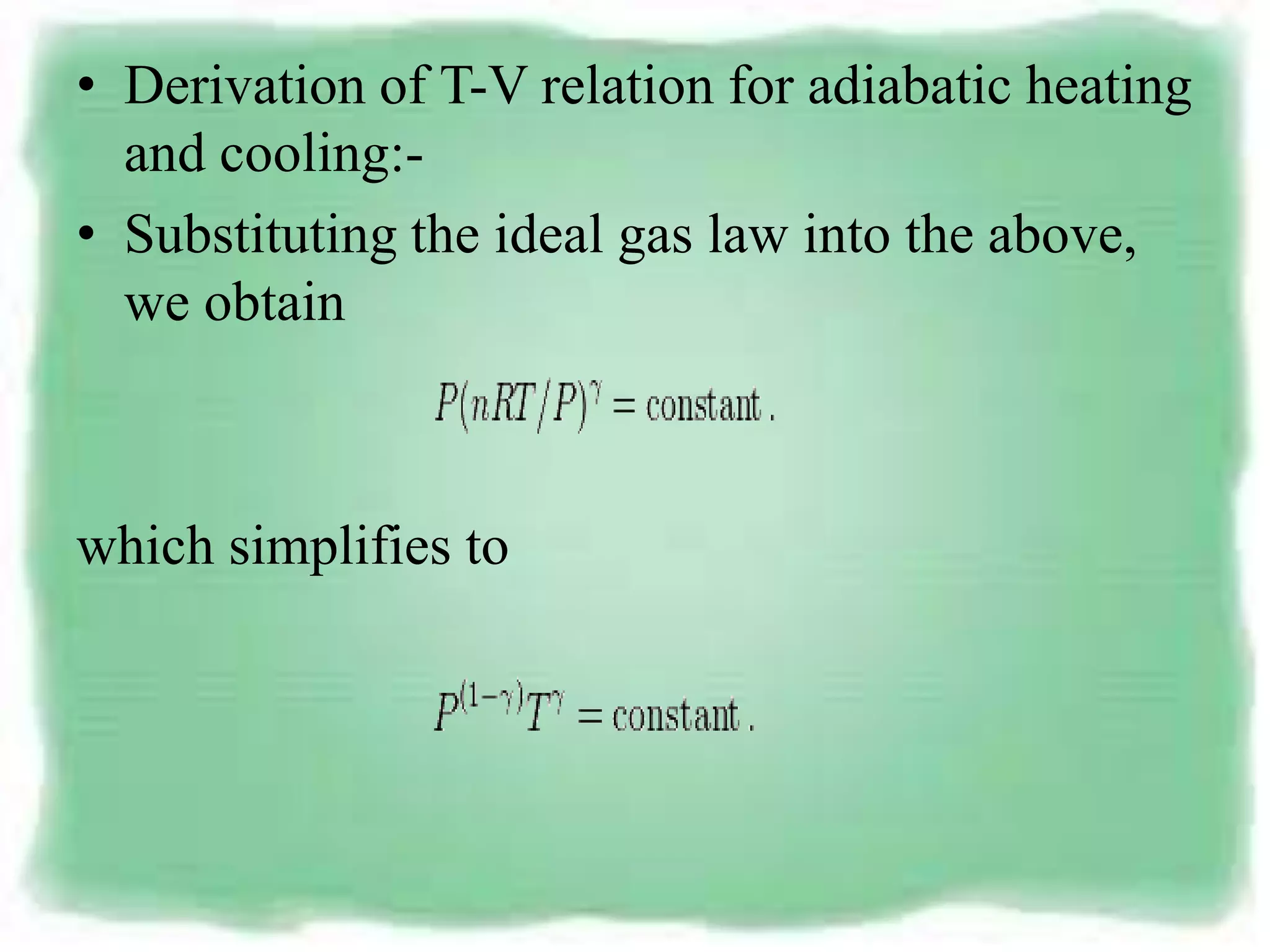 PVT behaviour of gases and relations. | PPTX