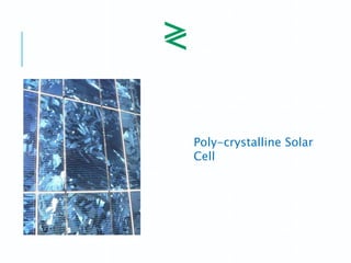 PV Technologies: Poly Crystalline and Mono Crystalline Solar Cells ...