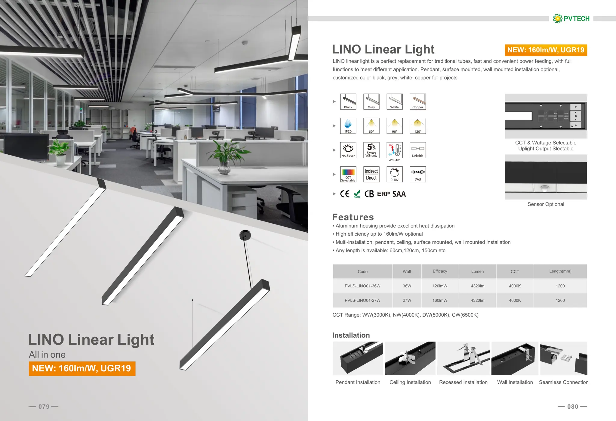 PVTECH Product Catalogue Luminaries 2024/2025 | PDF