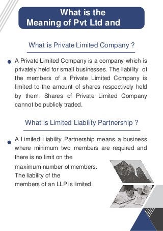LLP Vs Pvt Ltd – A comparison between two important forms of ...