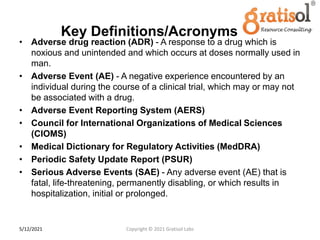 Pharmacovigilance Training in Oracle Argus Safety Database | PPSX