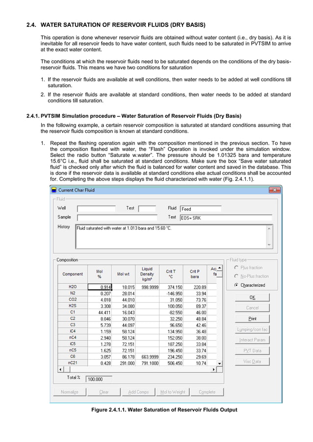 PVTSim - Beginners Guide & Tutorial (Multi-Phase Calculations) | PDF ...