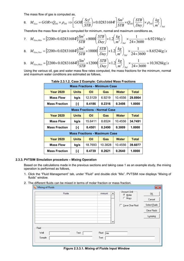 PVTSim - Beginners Guide & Tutorial (Multi-Phase Calculations) | PDF ...