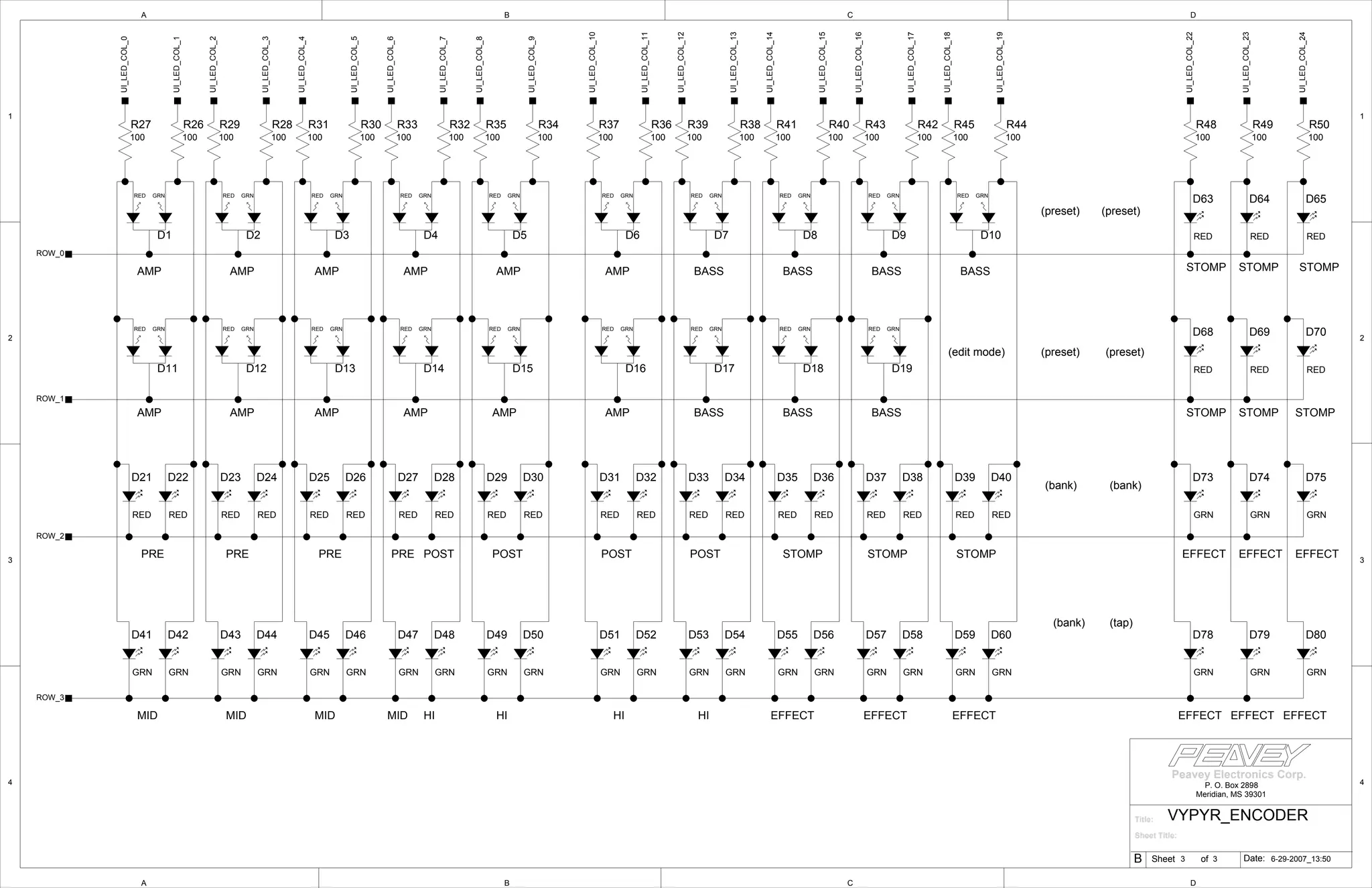 Peavey Vypyr Schematic | PDF