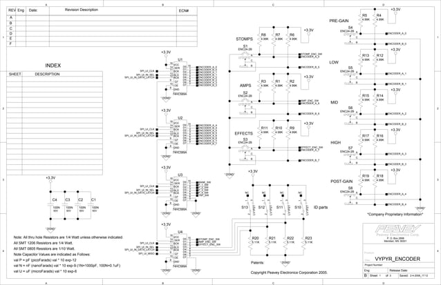 Peavey Vypyr Schematic | PDF