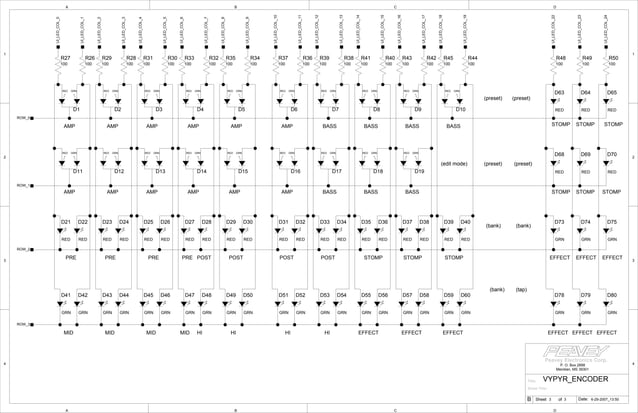 Peavey Vypyr Schematic | PDF