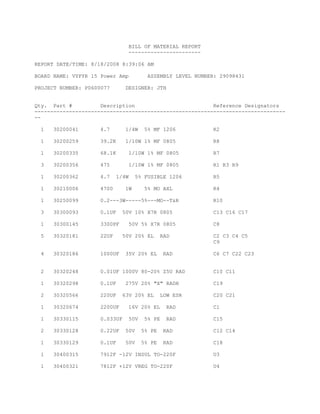 Peavey Vypyr Schematic | PDF