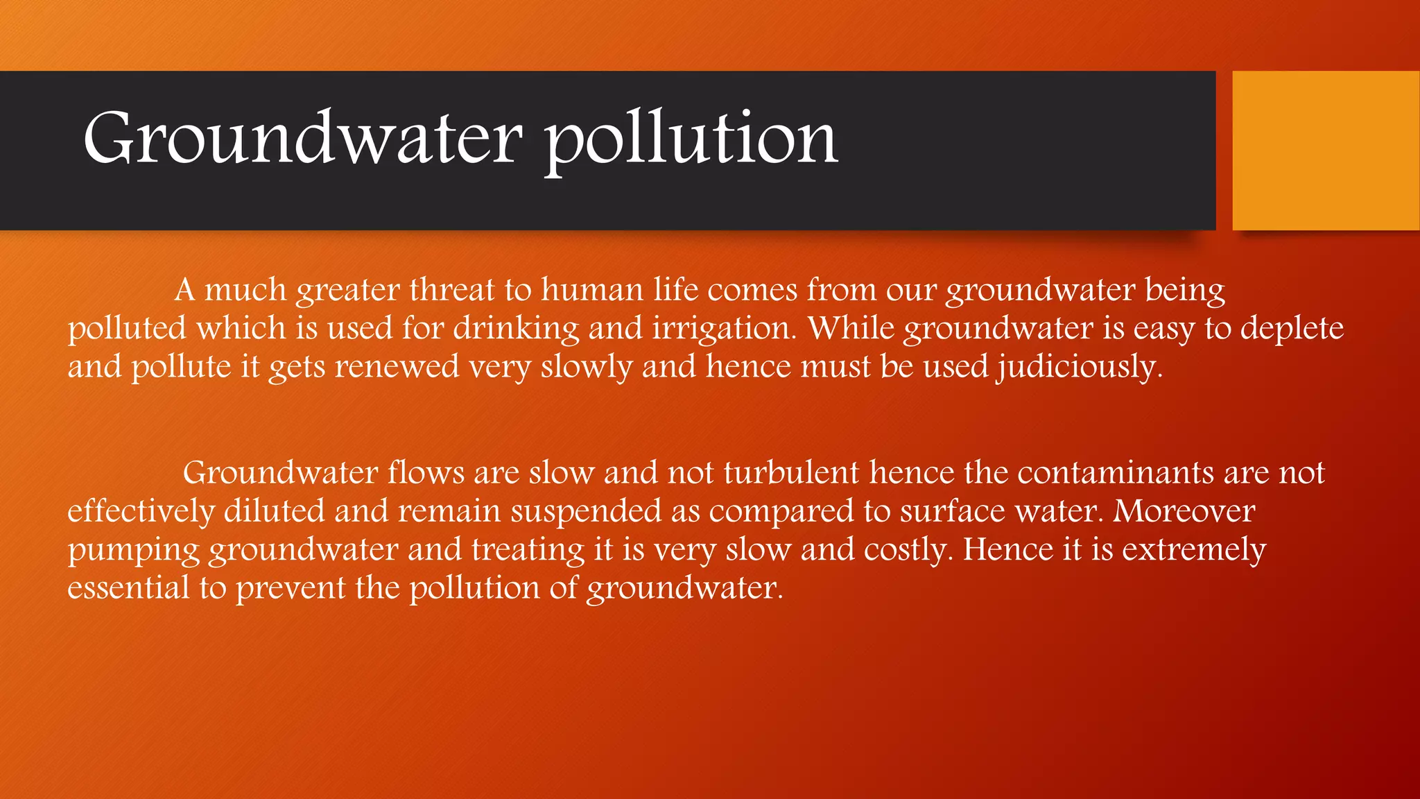Water pollution | PPTX