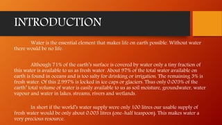 Water pollution | PPTX