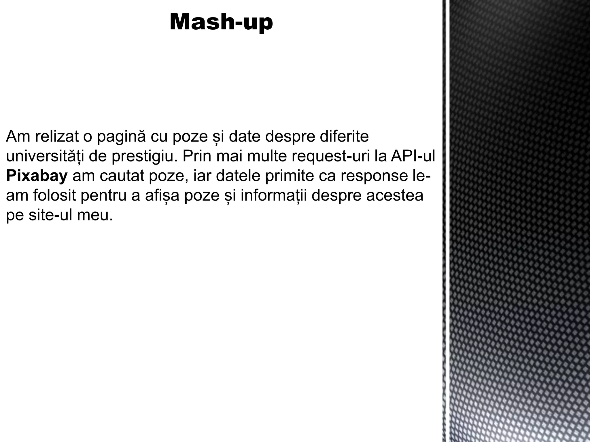 Proiect ProgramareWeb | PPT