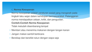 Pw. norma-dlm-kehidupan-masyarakat | PDF