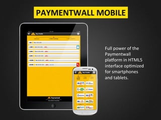 Paymentwall Overview V8 | PDF | Credit Cards | Personal Debt