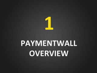 Paymentwall Overview V8 | PDF | Credit Cards | Personal Debt