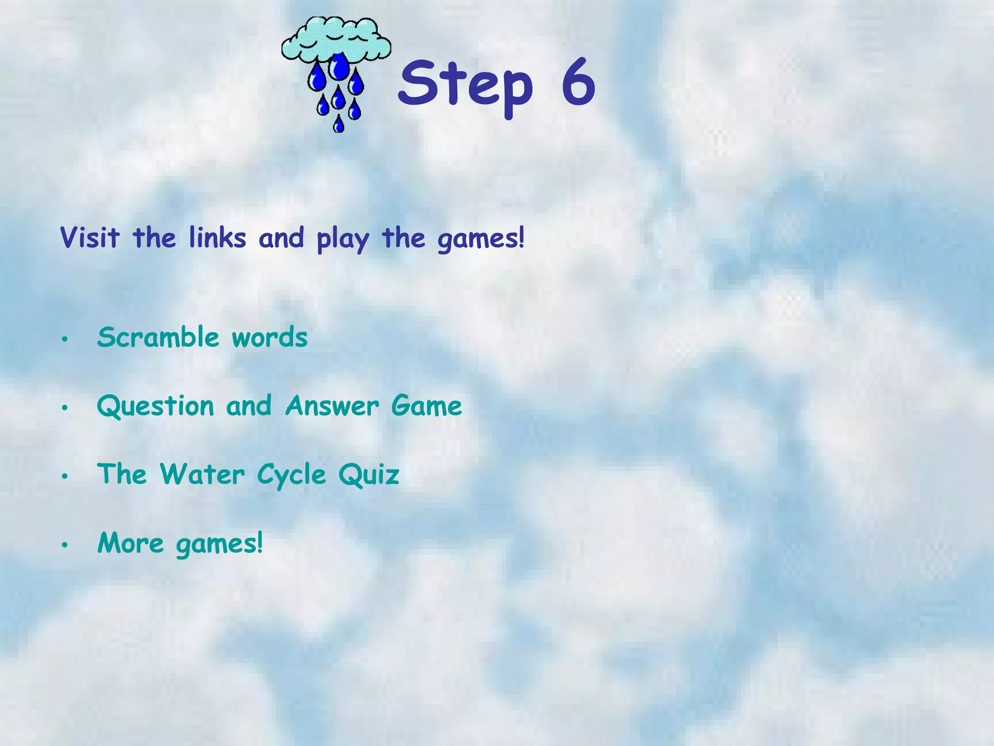 Pw water cycle | PPT | Chemistry | Science