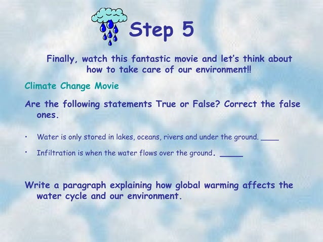 Pw water cycle | PPT | Chemistry | Science