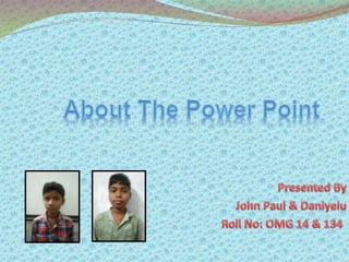 Powerpoint Presentation on 03/02/2021 | PPT