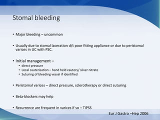 Stoma management | PPTX