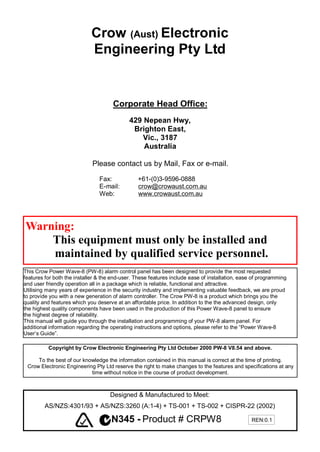 Pw8 Version 8.71 8.72 Ins | PDF