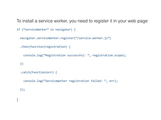 Progressive Web Apps | PPT