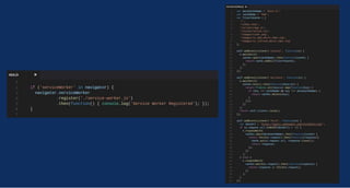 PWA: Progressive Web Application | PPT